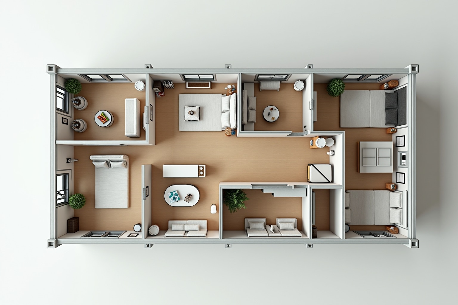 Container Haus Grundrisse für moderne Wohnträume